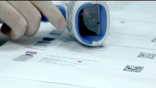 Bar Code Scanner Added to Immunization App